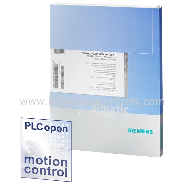 Siemens 6ES7864-0AC01-0YX0 SIEMENS EASY MOTION CONTROL V2.0 SINGLE ...