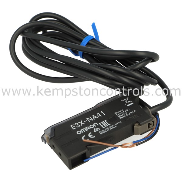 Omron E3X-NA41 OMRON FIBRE AMPLIFIER, POT, PNP, 2M CABLE | Kempston ...