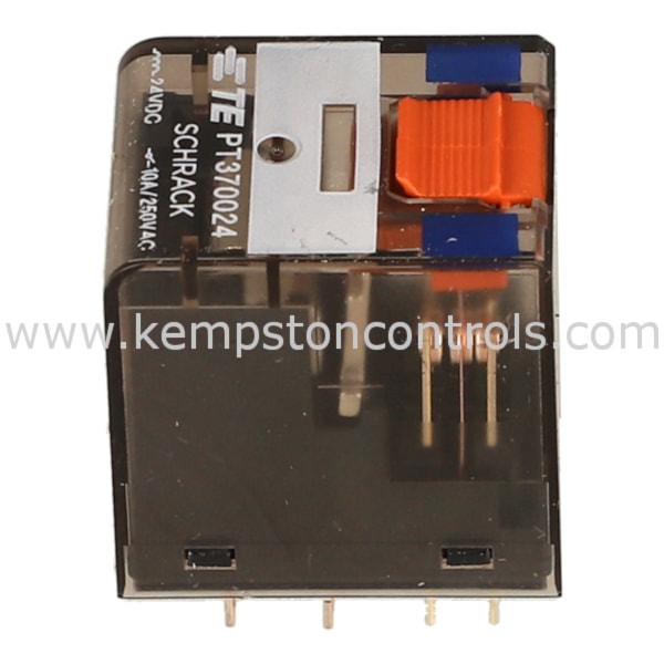 Schrack PT370024 SCHRACK PLUG-IN RELAY, 11 PIN, 3CO, 24VDC, 10A ...