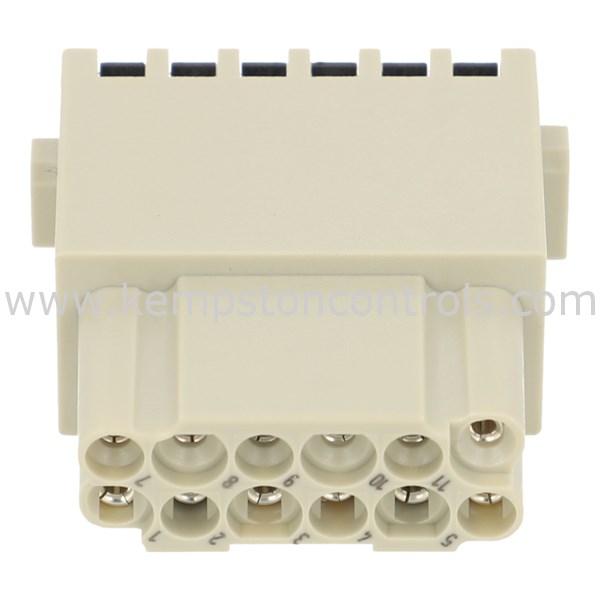 HARTING 09140122732 HAN DD QUICK-LOCK MODULE, FEMALE, 10A, 250V ...