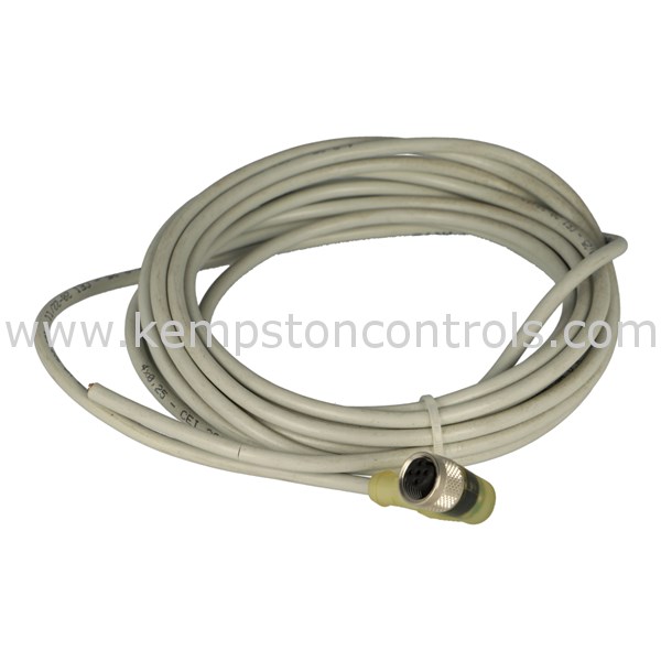 AECO MOD.14/4 M12 PNP/LED LC5 AECO M12 CONNECTOR, 5 METRE, 3-WIRE, PVC 90 DEG, PNP WITH 2 LEDS ...