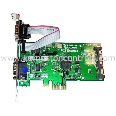 Brainboxes PX-805 BRAINBOXES PCIE 2XRS232 POS 1A SATA | Kempston Controls