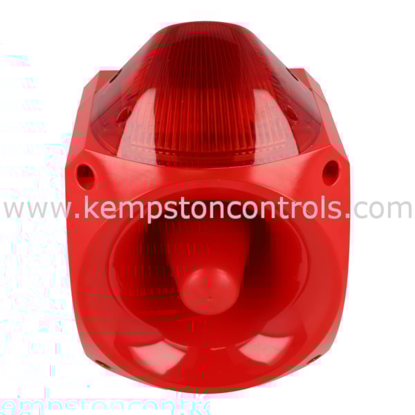Klaxon PNC-0013 KLAXON NEXUS 110DB SOUNDER BEACON, XENON RED LENS 10 ...