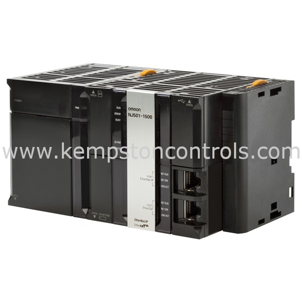 Omron NJ501-1500 OMRON SYSMAC NJ5 CPU, 20MBMEMORY, BUILT-IN ETHERCAT (6 ...