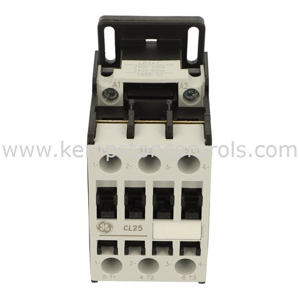 GE CL25A300T7 GE CONTACTOR 3 POLE, 25A 240V 50/60HZ AC COIL | Kempston ...