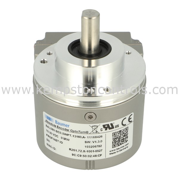 Baumer EAL580-SC0.5WPT.13160.A BAUMER ABSOLUTE MULTITURN ENCODER ...