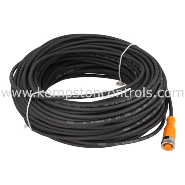 IFM EVC348 IFM CONNECTOR CABLE, 250VAC/300VDC, 4A, 35M 4-WIRE PUR CABLE ...