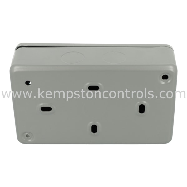 MK Electric K2946ALM MK ELECTRIC METALCLAD PLUS 2 GANG DOUBLE POLE ...