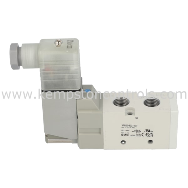 SMC VF3130-5DZ1-02F SMC VF3000, 5 PORT SOLENOID VALVE W/RECTIFIER | Kempston Controls