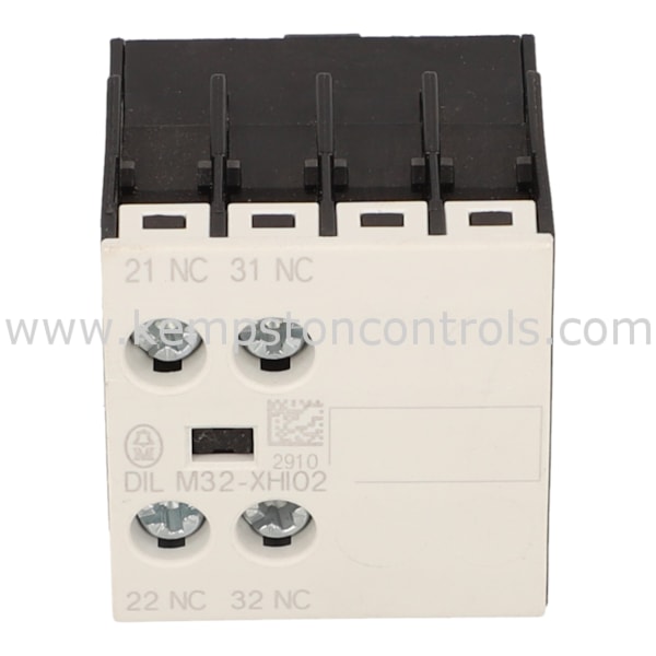 Eaton Moeller DILM32-XHI02 MOELLER AUXILIARY CONTACT MODULE, 2-POLE ...