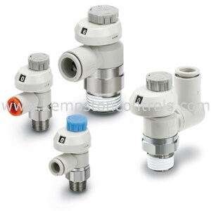 SMC AS2211FS-01-06S SMC AS*2/3*1FS, SPEED CONTROLLER WITH INDICATOR, ELBOW & UNIVERSAL TYPES ...