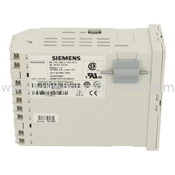 Siemens Burners RWF55.60A9 SIEMENS COMPACT UNIVERSAL CONTROLLER, 3 ...