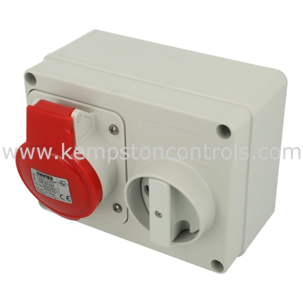 Gewiss GW66009 GEWISS FIXED INTERLOCKED HORIZONTAL SOCKET/OUTLET ...