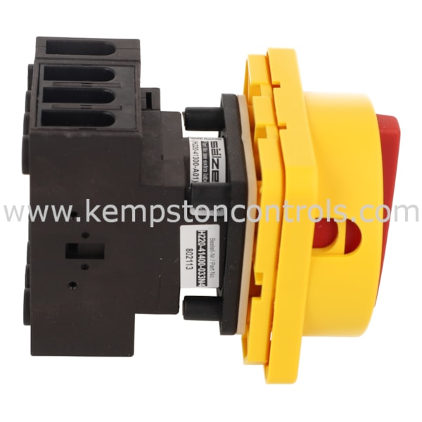 Salzer H220-41400-033N4 SALZER ISOLATOR, 25A, 4 POLE, 7.5KW, N-PADLOCK ...