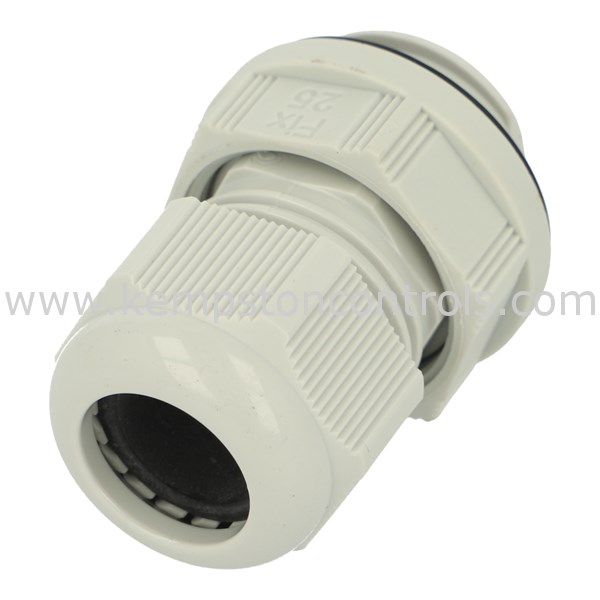 Hylec K341-1025-00 HYLEC NYLON CABLE GLAND, KWIK-FIX, M25, LIGHT GREY ...