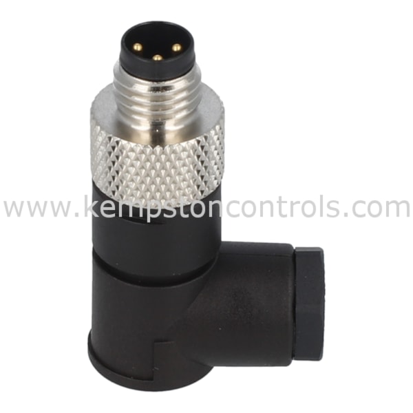 Lumberg RSMCW3 LUMBERG M8 3 POLE 90° MALE (SOLDER TERMINALS) | Kempston ...