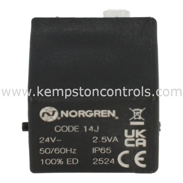 Norgren QM/48/14J/21 NORGREN 14J SOLENOID COIL, 22MM INDUSTRY STANDARD ...