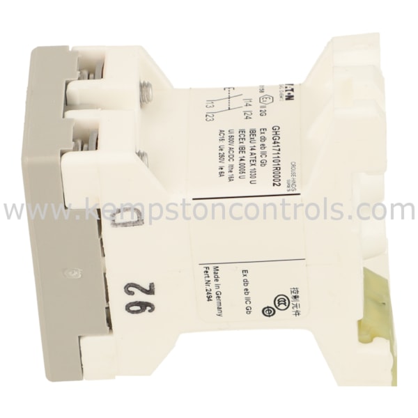 Eaton CEAG GHG4101901R0178 CEAG PRESSURE SWITCH SOCKET | Kempston Controls