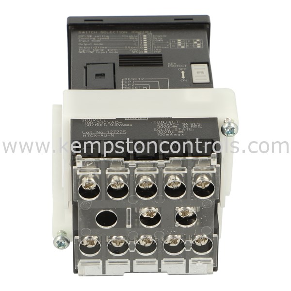 Omron H7CX-AU-N OMRON H7CX-AUN COUNTER, 48 X 48MM, 6 DIGIT, LCD, DIGITAL COUNTER, 10KHZ, 100-240 ...