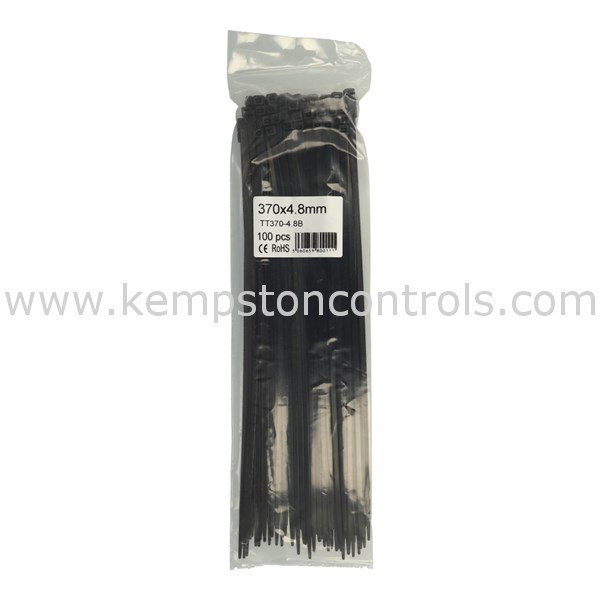 Termination Technology TT370-4.8B TT NYLON CABLE TIES 370MM X 4.8MM ...
