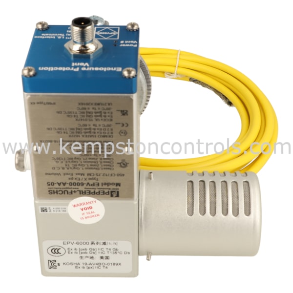 Pepperl + Fuchs EPV-6000-AA-05 P + F PURGE & PRESSURIZATION | Kempston ...