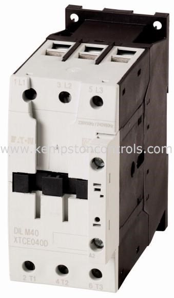 Schneider LC1D40ABD CONTACTOR 3POLE 40A 24VDC | Kempston Controls