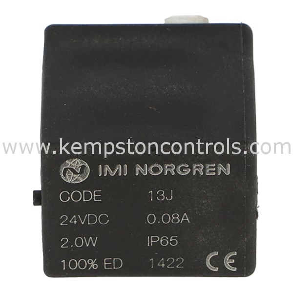 Norgren QM/48/13J/21 NORGREN 24VDC COIL CONNECTOR TYPE 22MM | Kempston ...