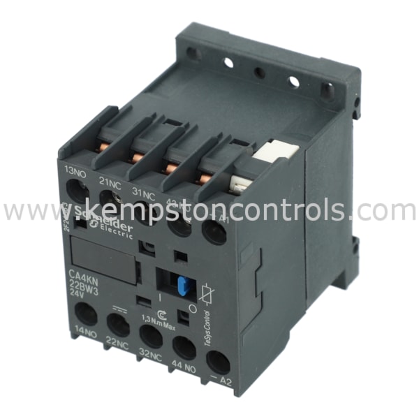 Schneider CA4KN22BW3 SCHNEIDER ELECTRIC CONTROL RELAY, 2NO 2NC, 24VDC ...