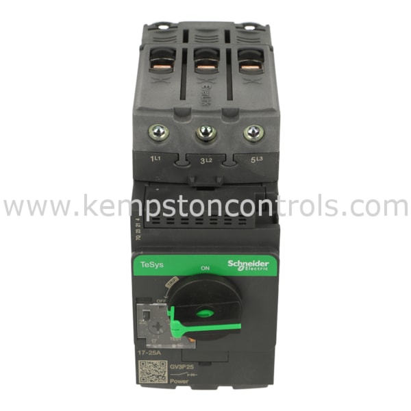 Schneider GV3P25 SCHNEIDER THERMAL CIRCUIT BREAKER - GV3 3 POLE 690V ...