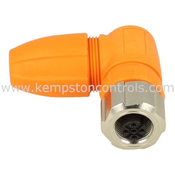 IFM EVC815 IFM M12 FEMALE FIELD ATTACHABLE PLUG, 4 PIN, SCREW TERMINALS ...