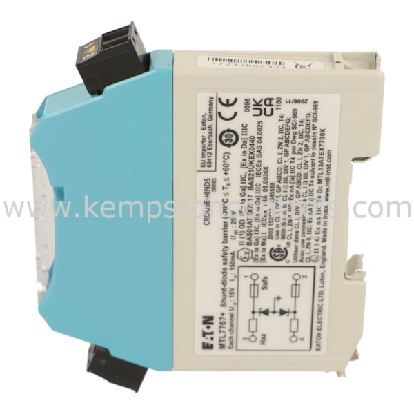 Eaton MTL MTL7767+ EATON MTL SAFETY BARRIER, DIN RAIL MOUNTING ...