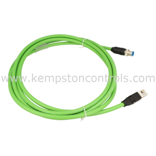 Sick YM2D24-030PN1MRJA4 SICK CONNECTOR CABLE, M12 MALE 4 PIN D CODED TO ...