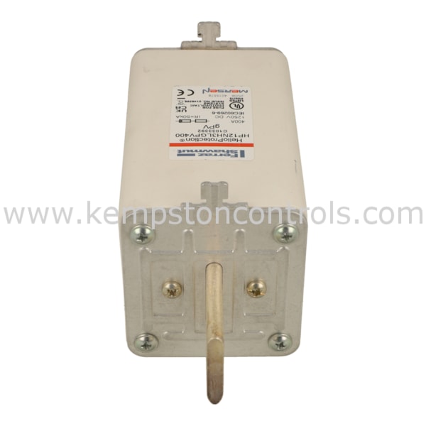 Mersen C1033392 MERSEN (FERRAZ) PHOTOVOLTAIC FUSE 400A, 1250VDC, SIZE 3 ...