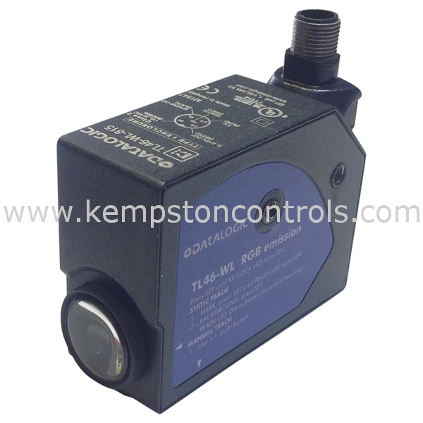 Datasensor TL46-WL-815 RGB STANDARD 9MM LENS V-SPOT M12 CONN | Kempston ...