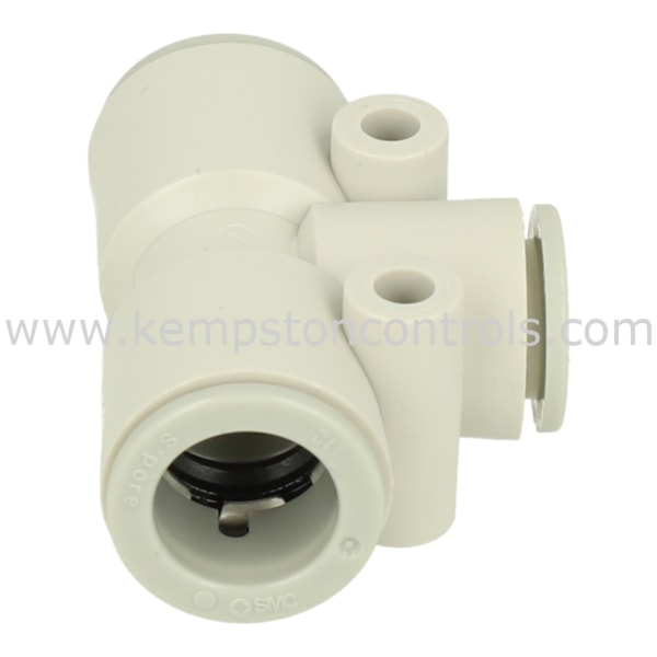 SMC KQ2T12-10A SMC KQ2T, ONE-TOUCH FITTING WHITE COLOR - DIFFERENT DIAMETER TEE (A>B) | Kempston ...
