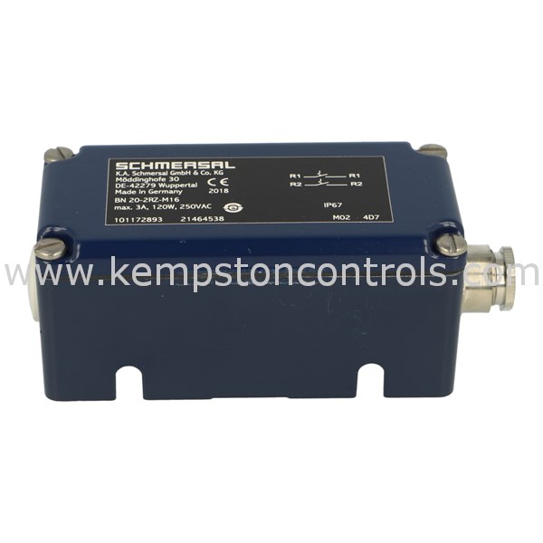 Schmersal BN20-2RZ-M16 SCHMERSAL MAGNETIC SWITCH, 2 REED CONTACTS ...