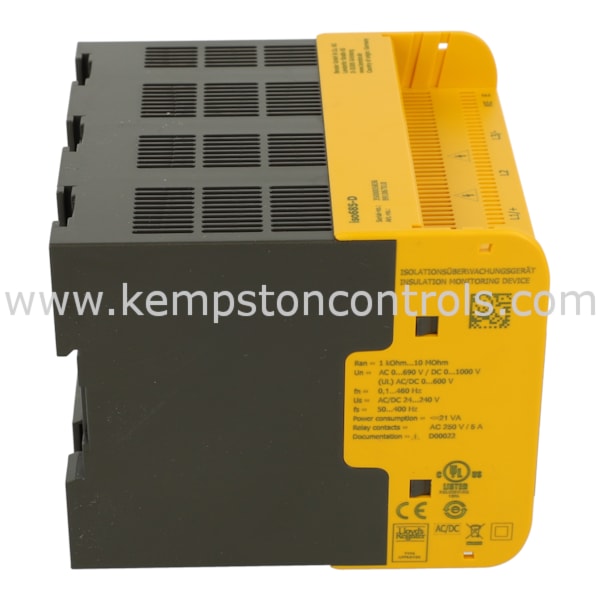 BENDER B91067010 BENDER INSULATED MONITORING DEVICE, INTEGRATED DISPLAY ...