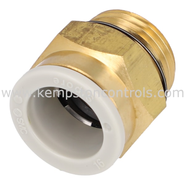 SMC KQ2H16-U04A SMC KQ2H, METRIC SIZE UNI ONE-TOUCH FITTINGS - MALE CONNECTOR | Kempston Controls