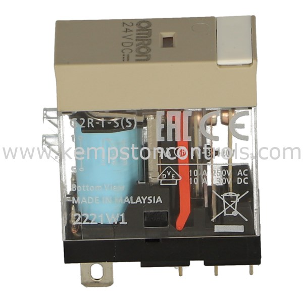 Omron G2R-1-S 24DC(S) OMRON PLUG-IN RELAY SPDT 5PIN 10A 24VDC | Kempston Controls