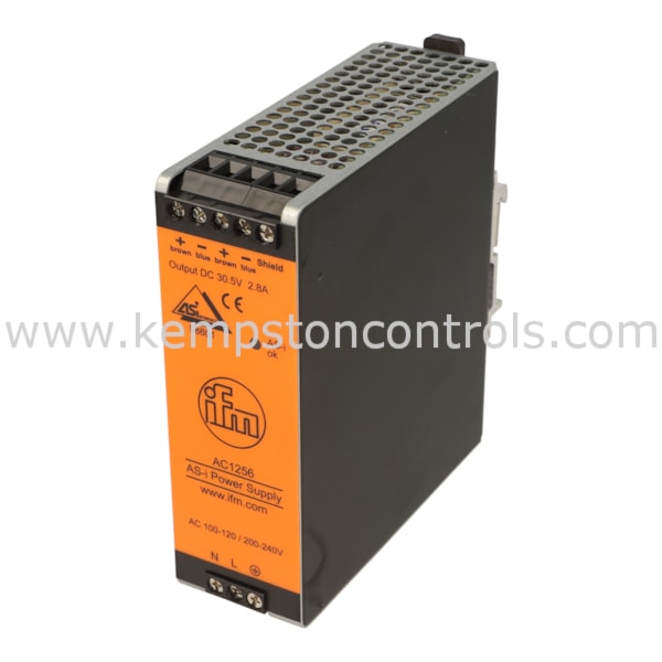 IFM AC1256 IFM AS-INTERFACE POWER SUPPLY, 100-120VAC 200-240VAC INPUT ...