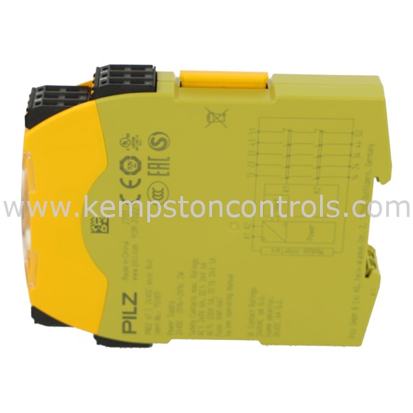 Pilz 751107 PILZ CONTACT EXPANSION, 24 V DC, 17.5MM WIDTH, PLUG-IN ...