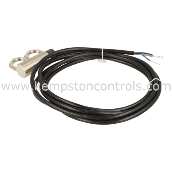 IMO AK1/AP-1A IMO INDUCTIVE SENSOR, M18, 5MM RANGE FLUSH, PNP NO, 2M CABLE, NICKEL-PLATED BRASS ...