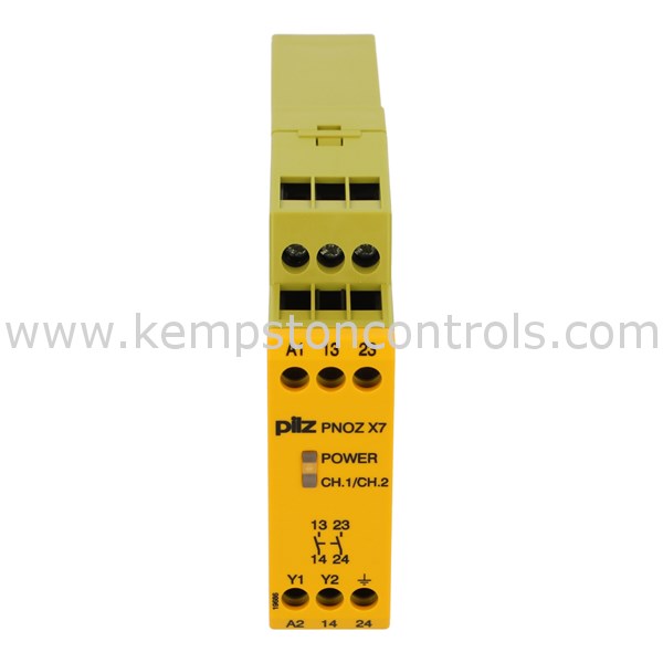Pilz PNOZ X7 230VAC 2n/o PILZ SAFETY RELAY, 1 CHANNEL WIRING, 2NO, AUTO ...