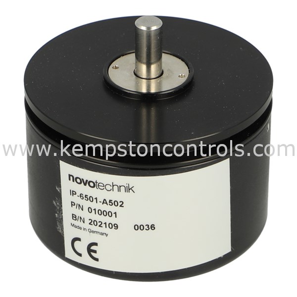 Novotechnik IP-6501 A502 SD NOVOTECHNIK ROTARY SENSOR, 2000 RPM, 360° CONTINUOUS, IP65 ...