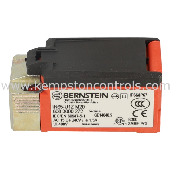 Bernstein 608-3000-272 BERNSTEIN IN65 PLASTIC BODIED LIMIT SWITCH ...