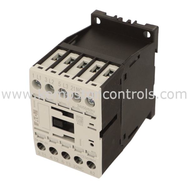 Eaton Moeller DILM7-01(24V50/60HZ) EATON MOELLER CONTACTOR, 3P +1 NC ...