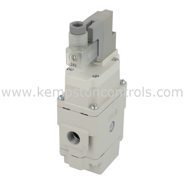 SMC AV2000-F02S-5DZB-A SMC SOFT START UP VALVE, G 1/4, 24VDC, TYPE D, DIN TERMINAL, BODY SIZE ...