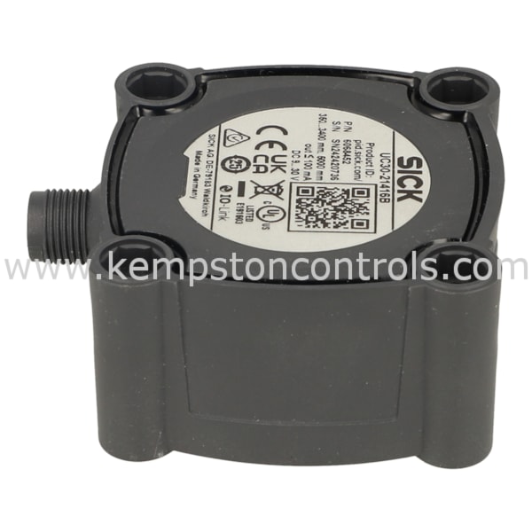Sick UC30-21416B SICK ULTRASONIC SENSOR, 9-30VDC, M12, 5PIN, 2LED, PUSH ...