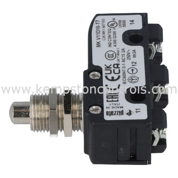 Pizzato MK V11D10-T7 PIZZATO MICROSWITCHES FOR HIGH TEMPERATURE UP TO ...