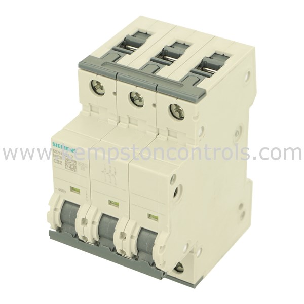 Siemens 5SY4332-7 SIEMENS MINIATURE CIRCUIT BREAKER 400 V 10KA, 3-POLE ...
